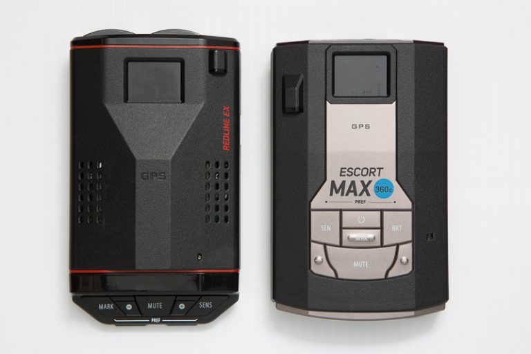 Escort Max 360c Size Compared to other Radar Detectors - Vortex Radar