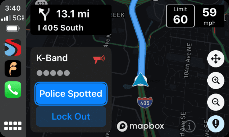 Drive Smarter adds Apple CarPlay Support - Vortex Radar