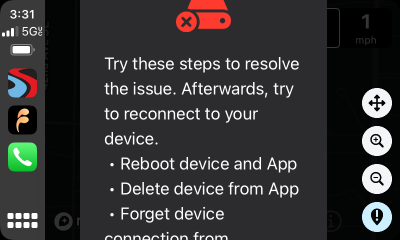 Drive Smarter adds Apple CarPlay Support - Vortex Radar
