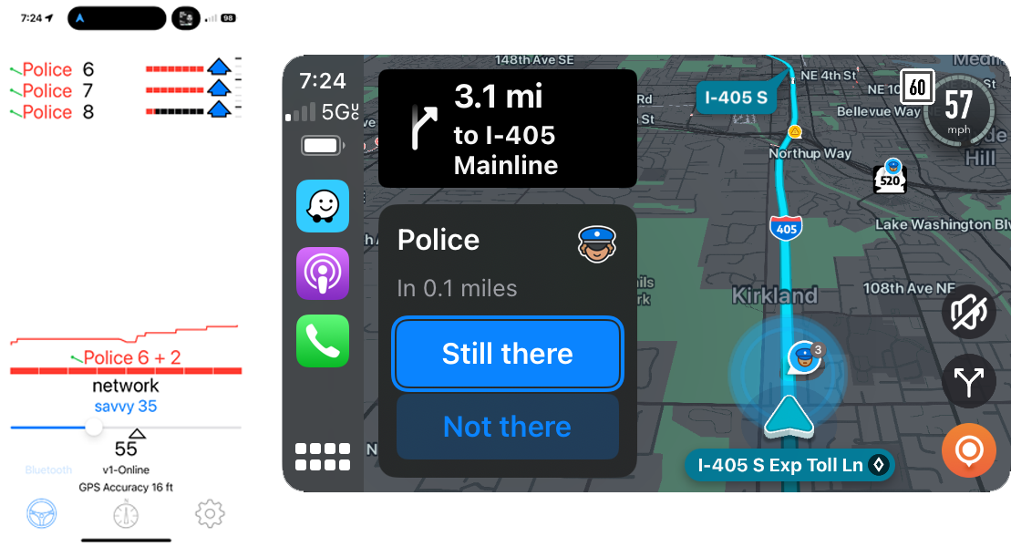 V1Driver vs. Radar Companion Apps - Vortex Radar