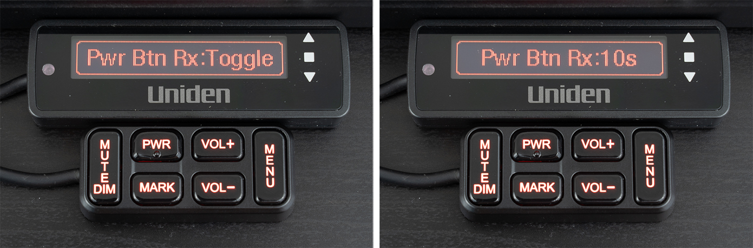 Uniden R9: Display, Laser, & Bluetooth Improvements in Firmware 1.26