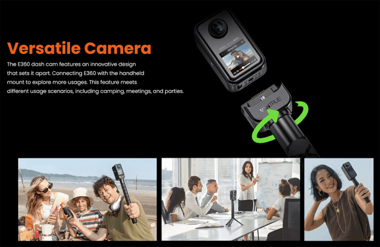 Vantrue E360: A 360 Degree Dashcam & Action Cam - Vortex Radar