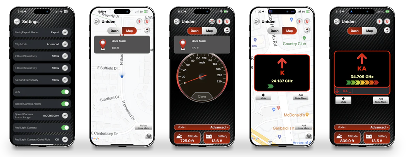 Uniden Releases R/TACH Radar Detector App - Vortex Radar